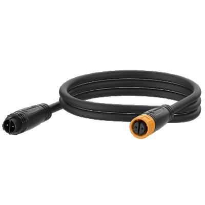 China IP68 Waterproof M15 M16 Male Female Connectors LED Lighting Aviation 2Pin Spiral Jack Extension Cable for sale