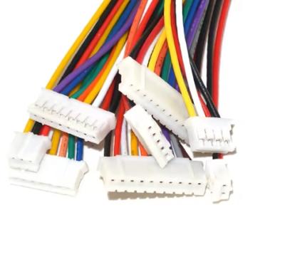 China 1.0mm 1.25mm 1.5mm 2.0mm Pitch 2/3/4/5/6 Pin Connector Electric Wire & Female Plug JST SH ZH PH XH Custom Cable for sale