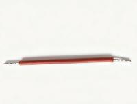 China Brown Double-Ended Tinned Electronic Wire / Pre-Tinned PCB Jumper Wire for sale