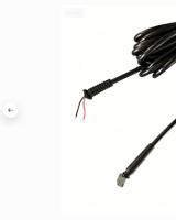 China 4-Pin Male Plug Bare Wire Extension Cable For Car Reverse Camera, DC Power Cord For Vehicle Backup Camera for sale