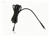 China 4-Pin Male Plug Bare Wire Extension Cable For Car Reverse Camera, DC Power Cord For Vehicle Backup Camera for sale