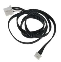 China Custom Wire Harness With 2.0 Pitch JST Connector Cable And 4Pin 24AWG Flat Ribbon Cable In 300 Mm Length for sale