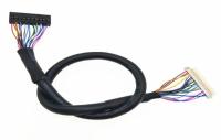 China 2*10 Pin Lcd Lvds Cable DF19G-20S-1C 20 Pin Crimp Terminal To Dupont 2mm Pitch 2 Rows for sale
