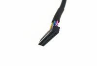 China 2*10 Pin Lcd Lvds Cable DF19G-20S-1C 20 Pin Crimp Terminal To Dupont 2mm Pitch 2 Rows for sale