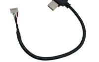 China Usb A With 5 Pin Jst Connector Ph 5-Pin To Usb A Male Right Angle 90 Degree Plug Cable for sale