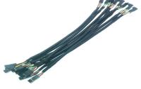 China Both Ends Dupont Cable Connector Assembly 4 Pin 2.54mm Pitch Female To Female Connector for sale