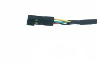 China Both Ends Dupont Cable Connector Assembly 4 Pin 2.54mm Pitch Female To Female Connector for sale