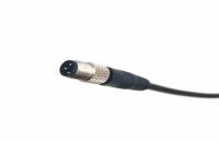 China IP67 / IP68 Waterproof Custom Cable Assemblies Circular Male M8 3 Pin Poles Cable for sale