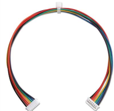 China Customize JST SHR-07V-S-B Wire Harness For 7 Pin Wire To Board Cable Assemblies for sale