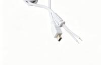 China White Micro USB Male Power Cable (Bare Wire End) for sale