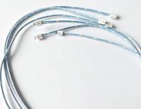 China 2P PH2.0 XH2.54 Wire Harness, Blue White 24AWG Flat Connector Cable for sale