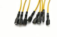 China Single-End Spade Terminal Wire With Insulated Sheath for sale
