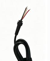China Type-C Male To 3-Core Open End Power Cable With SR Strain Relief for sale