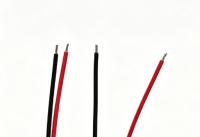 China PH2.0 2P Male Connector Wire (Red & Black, Pre-Stripped Open End) for sale