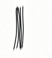 China UL1007 26AWG Black Single-End Tinned Electronic Wire (OD 1.33mm) for sale