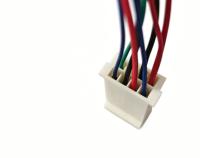 China UL1007 22/26AWG 8Pin Receptacle Splitter Wiring Harness (With Micro Switch) for sale