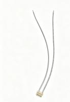 China 4P Housing 2Pin Grey Terminal Wire With Tinned Leads for sale