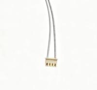 China 4P Housing 2Pin Grey Terminal Wire With Tinned Leads for sale