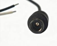China 7.4×0.6mm DC Male Power Cable With Ferrite Bead, Stripped & Tinned for sale