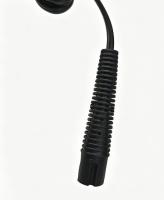 China Black Non-Slip Plug DC Power Cable, Stripped & Tinned Bare Wire End for sale