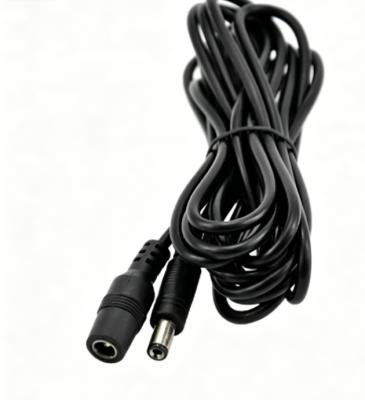 China China DC Power Cable 5525 5521 2-Core With Copper Conductor And PVC Insulation Material for sale