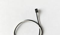 China 1.25mm Pitch To 2.0mm Pitch 2P Black And White Electronic Wire for sale