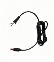China Heavy-Duty Copper DC 5.5×2.1mm Male To Bare Wire Power Extension Cable For CCTV/LED Devices for sale
