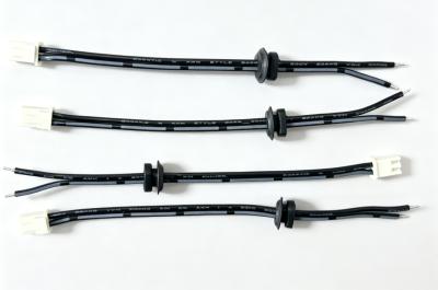China 22AWG 2-Core Power Connector Wire With Grommet for sale