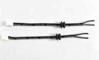 China 22AWG 2-Core Power Connector Wire With Grommet for sale