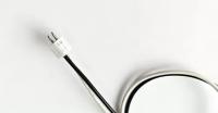 China 1.25mm Pitch To 2.0mm Pitch 2P Black And White Electronic Wire for sale