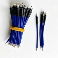 China Blue Single-Ended Heat Shrink Tube Pre-Tinned Electronic Wire for sale