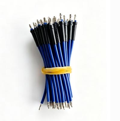China Blue Single-Ended Heat Shrink Tube Pre-Tinned Electronic Wire for sale