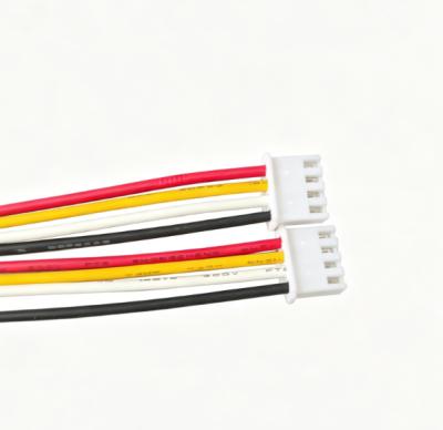 China PH2.0 4Pin Connector Cable, 2.0mm Pitch Pre-Tinned Wire Harness For Electronics for sale