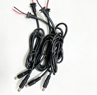 China UL2464 16AWG 7.4×0.6 DC Power Supply Wire, Red&Black Tinned Open Wire End for sale