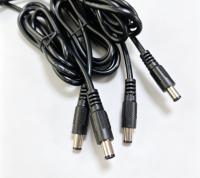 China UL2464 16AWG 7.4×0.6 DC Power Supply Wire, Red&Black Tinned Open Wire End for sale