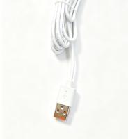 China 1.6M Extra Long 2725 USB Male To 2 Pin Orange Terminal Power Supply Cable for sale
