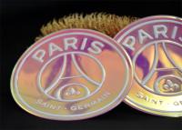 China 2D Recycled TPU Iron-On Patches for Clothing & Hats | 130-140°C Application | Custom Embossed Logo for sale