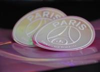 China 2D Recycled TPU Iron-On Patches for Clothing & Hats | 130-140°C Application | Custom Embossed Logo for sale