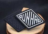 China 3D TPU Logo Custom Embossed Labels Brand Name Fabric Badges For Clothes for sale