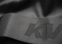 China Custom Branded Logo 52mm Jacquard Elastic Band With Double Sided Material for sale