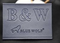 China Custom Embossed Logo Leather Patches for Jeans - 500pcs MOQ with 7-10 Day Production for sale