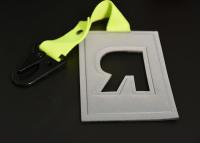 China Reflective TPU Material Debossed Logo Hangtags - Custom Clothing Labels with 3-5 Day Samples and 15-Day Production for sale