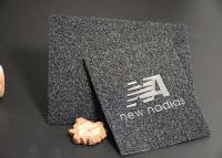 China Custom TPU Velcro Clothing Labels Embossed Logo Glossy Matt 3D Effect 50mm for sale