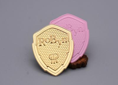 China Custom Degradable TPU Badge Molding with Heat Embossed Logo for Clothing - 150-155°C Transfer Temperature, 10-15s Application Time for sale