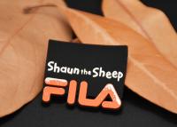 China Silicone Heat Transfer Screen Printed Patches Custom With Brand Logos for sale