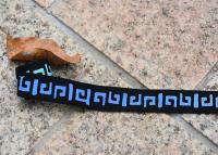 China Colourful Logo Custom Screen Printing Patches for 20mm Black Webbing for sale