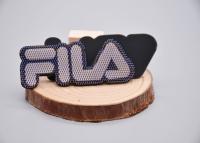 China Silicone Rubber Background Screen Printed Patches 0.8mm 2.0mm For Garments for sale