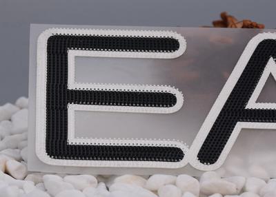 China Custom 2 Color Silicone Rubber Patch with Transparent Toothbrush Print for Garments Bags Eco Friendly for sale