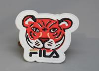 China Garments Degradable TPU Embossed Custom Logo Label With 5 Colours for sale