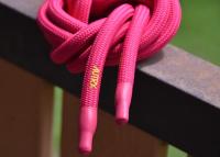 China Custom Logo Printed Polyester Hoodie Drawstring Cord Silicone Tips for sale